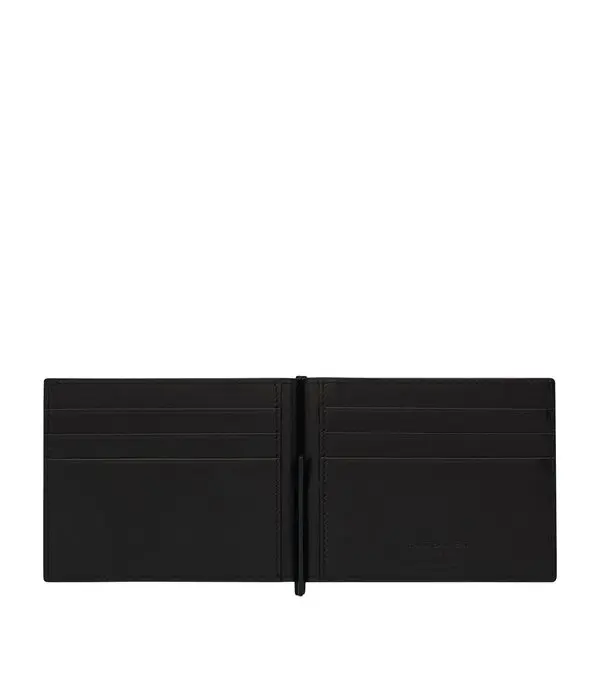 Saint Laurent Leather Monogram Wallet