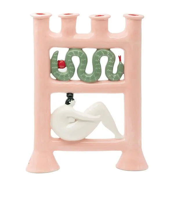 LAETITIA ROUGET Eve Candle Holder - Pink