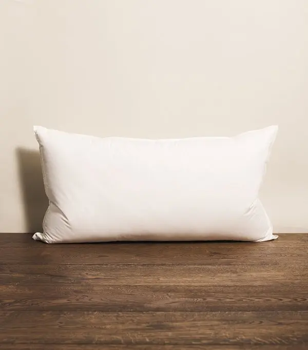 Harrods Firm Matterhorn Goose Down Pillow - White