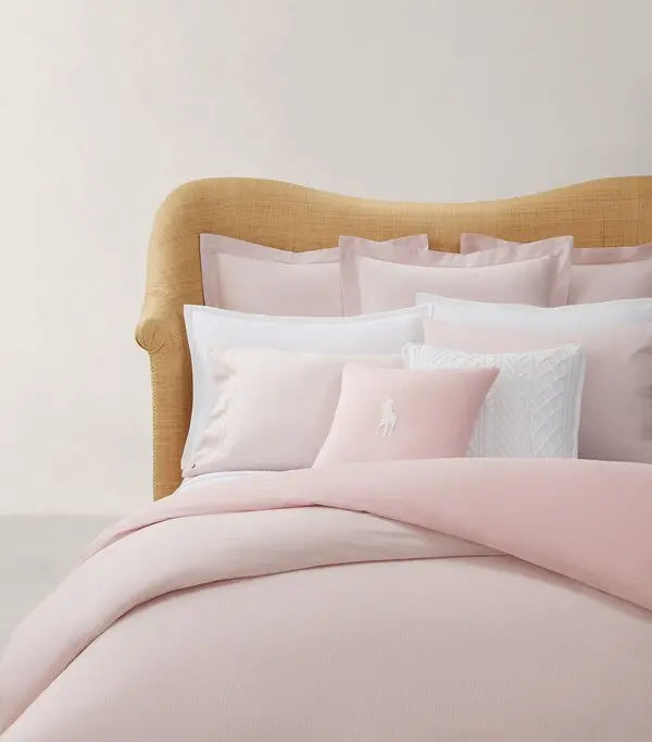 Ralph Lauren Oxford Fitted Sheet - Pink