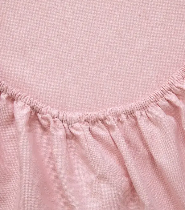Ralph Lauren Oxford Fitted Sheet - Pink