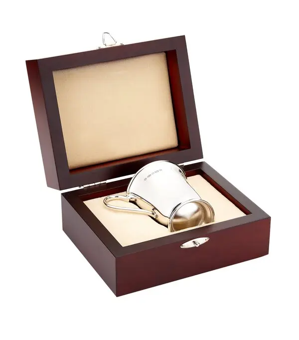 CARRS SILVER Sterling Child’s Cup In Presentation Case - Silver