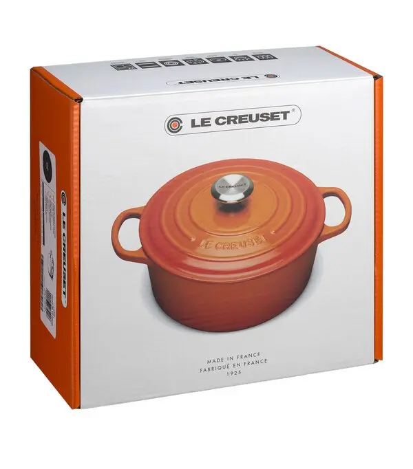 LE CREUSET Cast Iron Round Casserole Dish