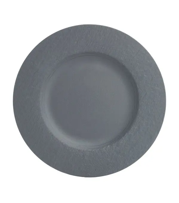 VILLEROY & BOCH Manufacture Rock Flat Plate - Black