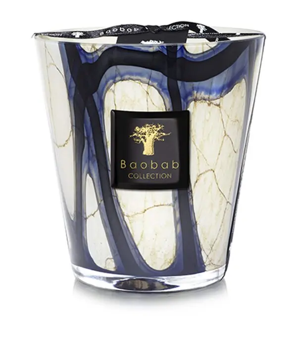 BAOBAB COLLECTION Stones Lazuli Candle - Blue