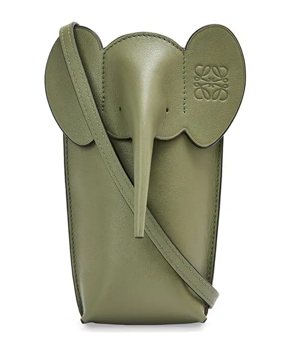 Loewe Leather Elephant Pocket Bag
