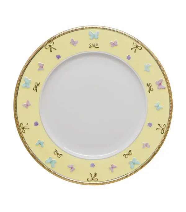 VILLARI Butterfly Lay Plate - Yellow