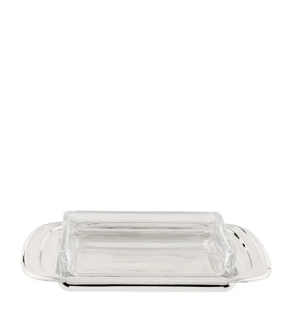 GREGGIO Plated Georgian Rectangular Butter Dish