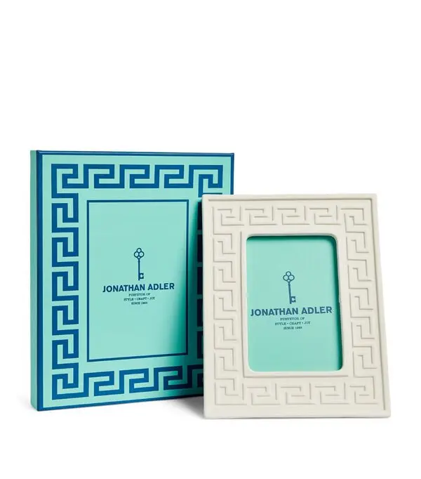 Jonathan Adler Porcelain Charade Photo Frame