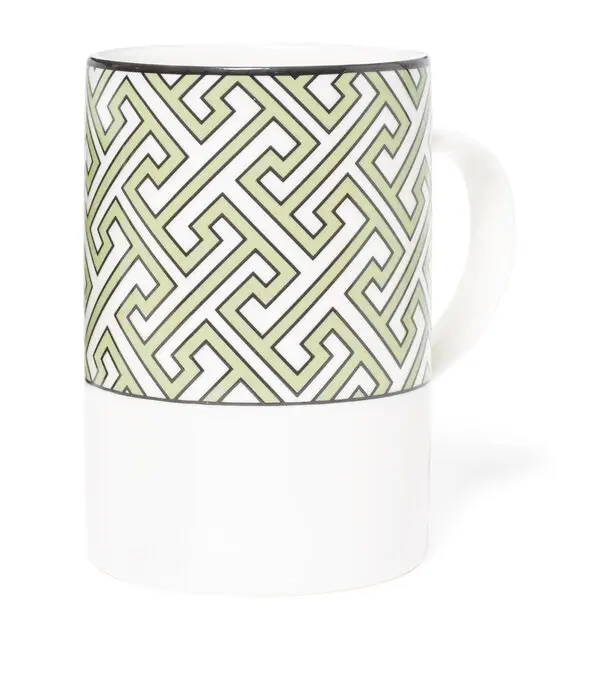 O.W.LONDON Maze Maxi Mug - Green