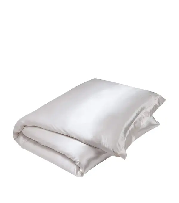 Gingerlily Silk Duvet Cover - White
