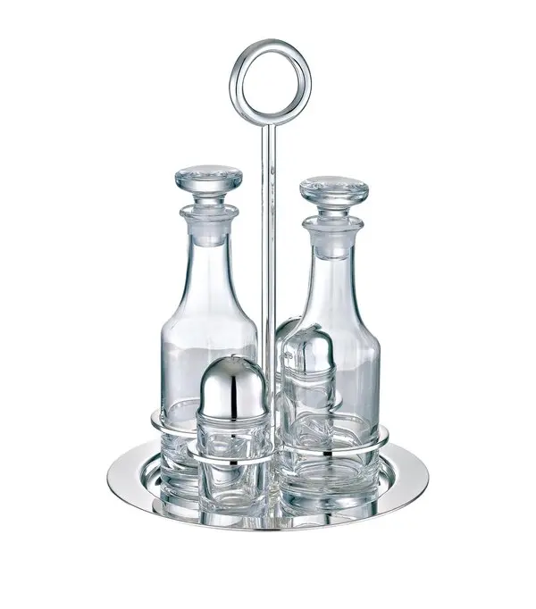 Christofle Crystal Vertigo 4-piece Cruet Set