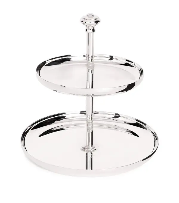 Christofle Plated Albi Pastry Stand - Silver