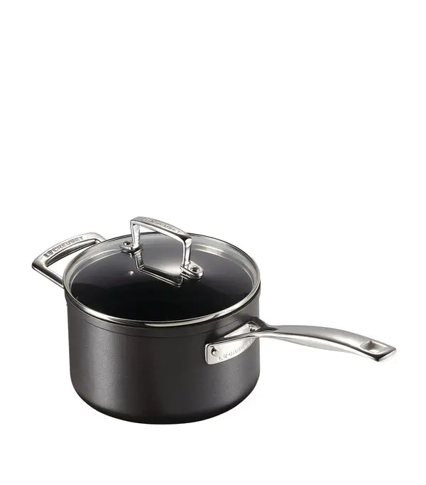 LE CREUSET Toughened Non-stick Saucepan - Black