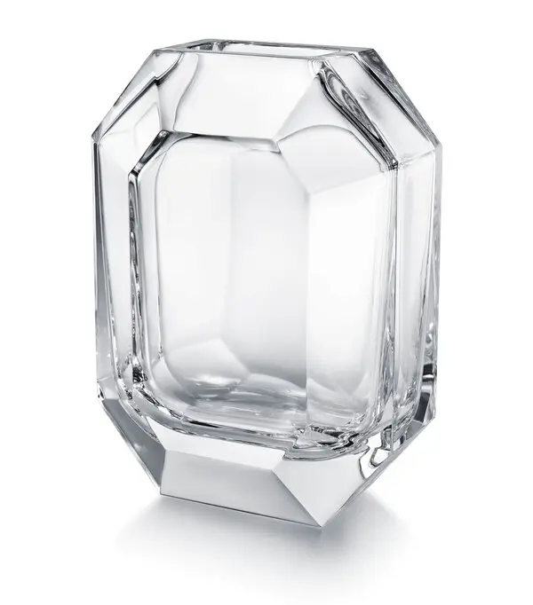 THE MARTHA, BY BACCARAT Octogone Vase - Clear