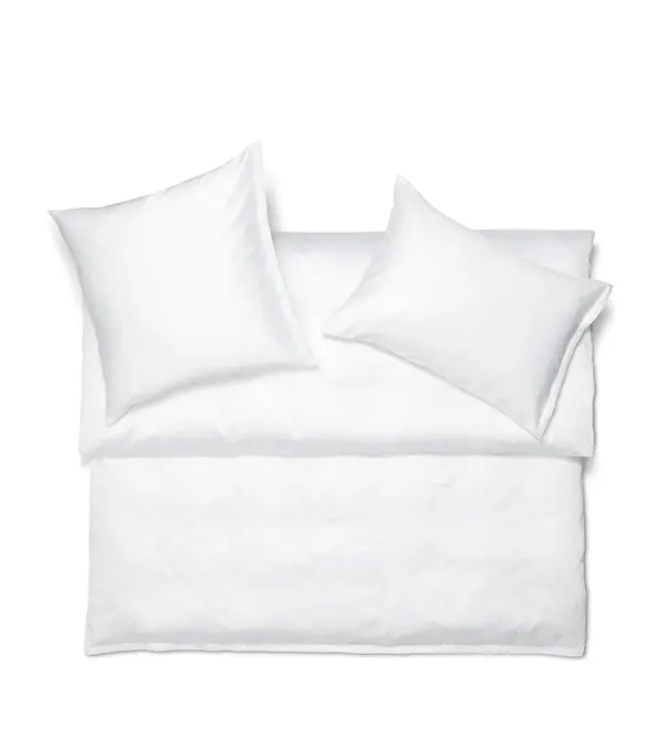 SCHLOSSBERG Noblesse Super King Fitted Sheet - White