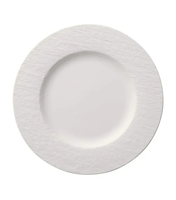 VILLEROY & BOCH Manufacture Rock Blanc Flat Plate - White