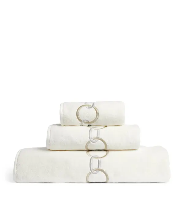 Frette Links Hand Towel - Beige