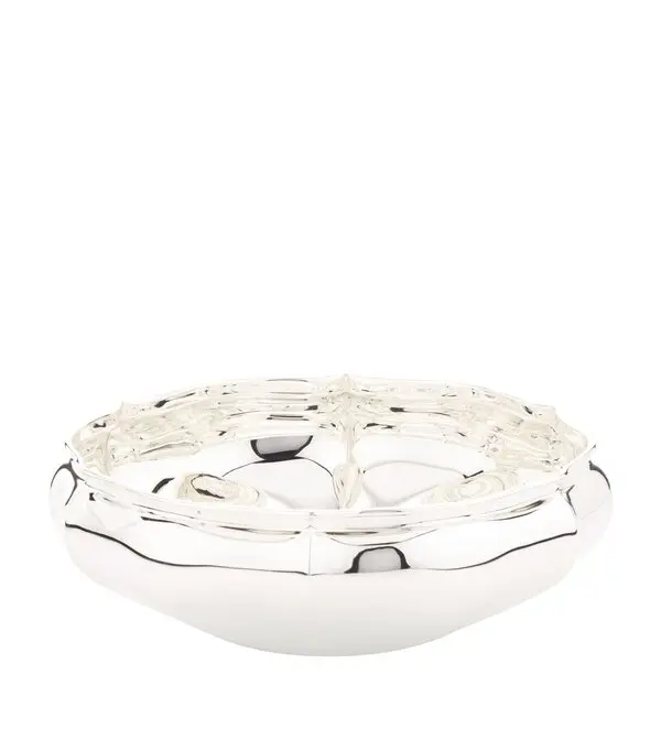 GREGGIO Plated Georgian Centrepiece Bowl - Silver