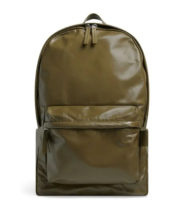 Bottega Veneta Medium Leather Archetype Backpack - Grey  display picture 2