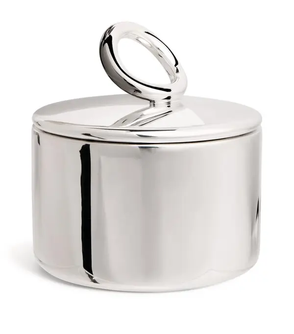 Christofle Plated Vertigo Sugar Bowl - Silver
