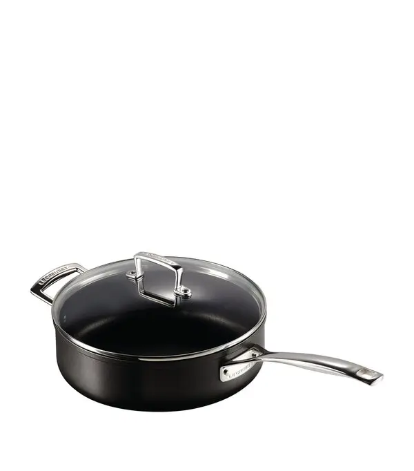 LE CREUSET Toughened Non-stick Sauté Pan - Black