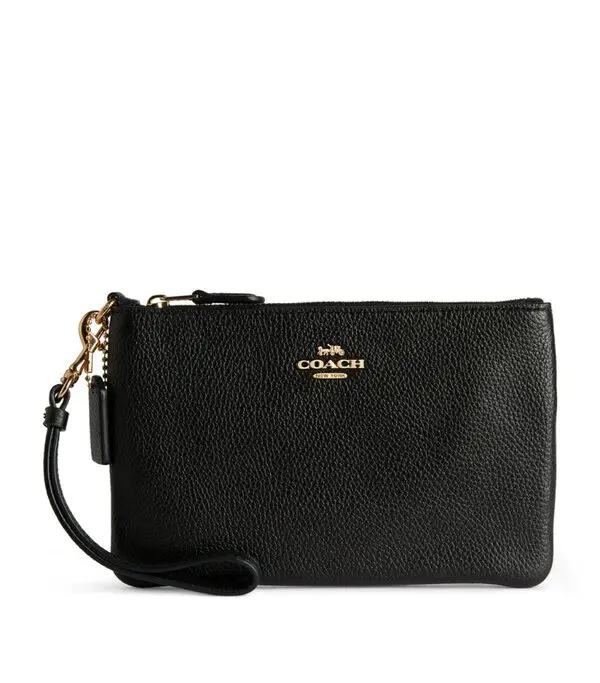 COACH® Small Leather Pouch