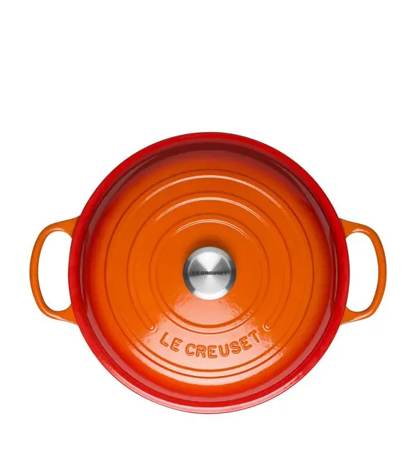 LE CREUSET Cast Iron Shallow Casserole Dish