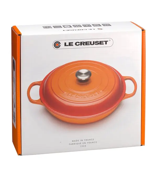 LE CREUSET Cast Iron Shallow Casserole Dish