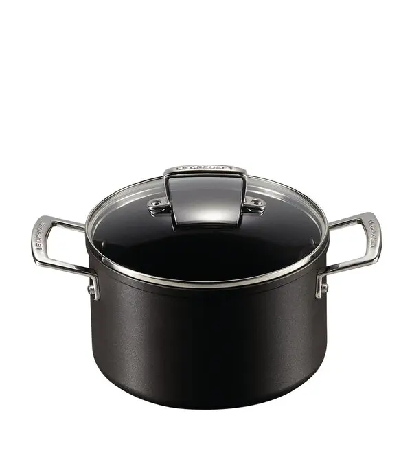 LE CREUSET Toughened Non-stick Deep Casserole Dish - Black