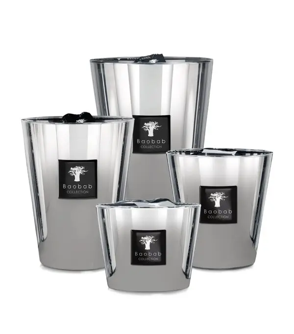 BAOBAB COLLECTION Platinum Candle - Silver
