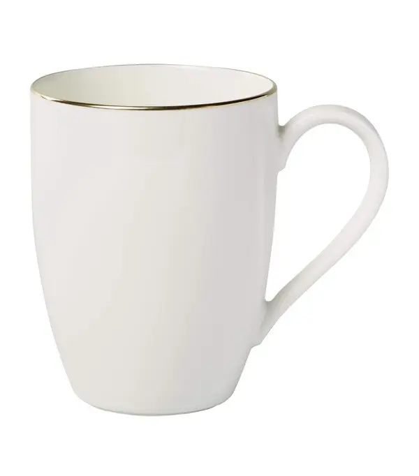 VILLEROY & BOCH Anmut Gold Mug - White