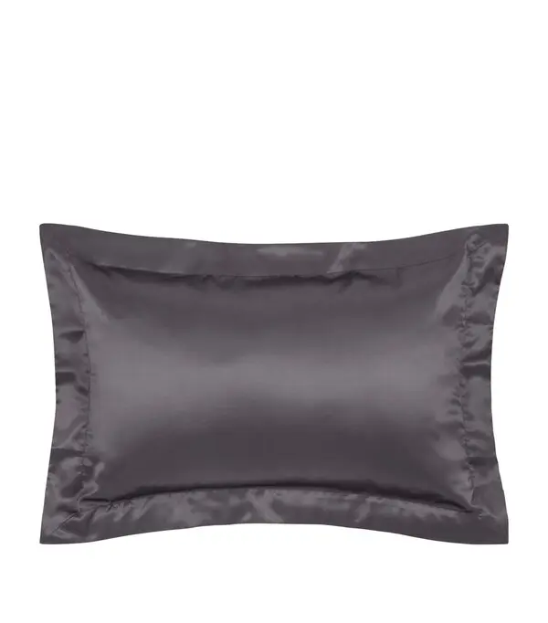 Gingerlily Silk Oxford Pillowcase - Grey