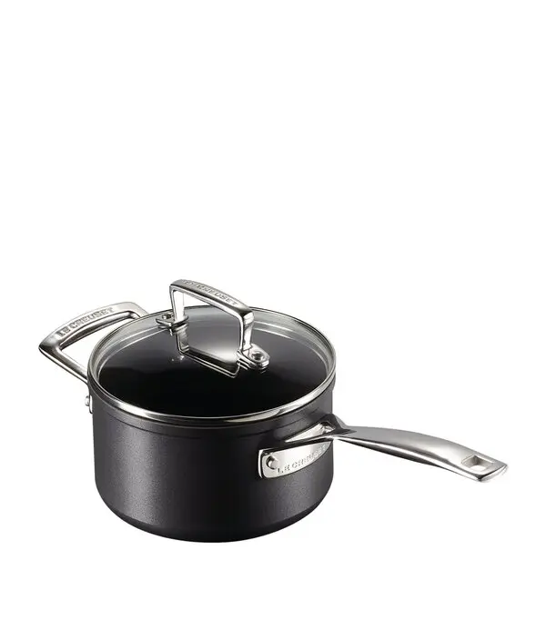 LE CREUSET Toughened Non-stick Saucepan - Black