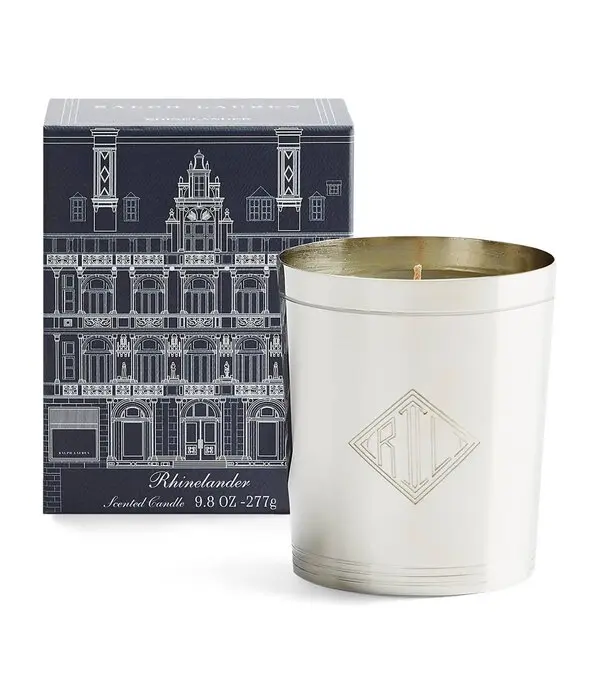 Ralph Lauren Rhinelander Candle - Silver