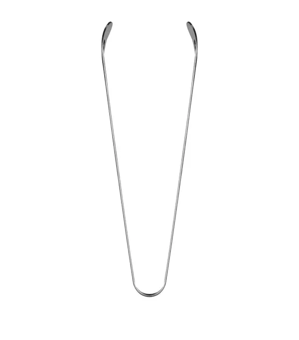 Christofle Stainless Steel Oh De Ice Tongs