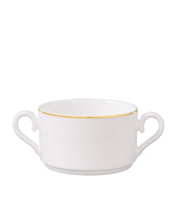 VILLEROY & BOCH Bone Porcelain Château Septfontaines Soup Cup - White
