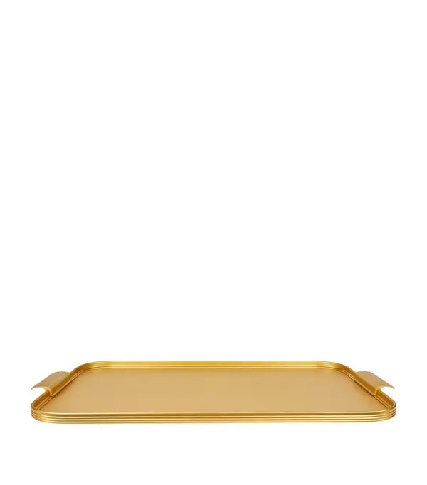 KAYMET Ribbed Serving Tray