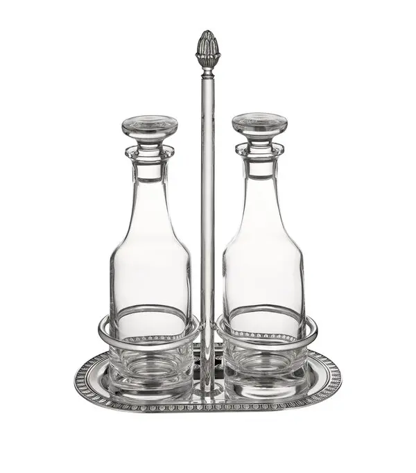 Christofle Plated Malmaison Cruet Set - Silver