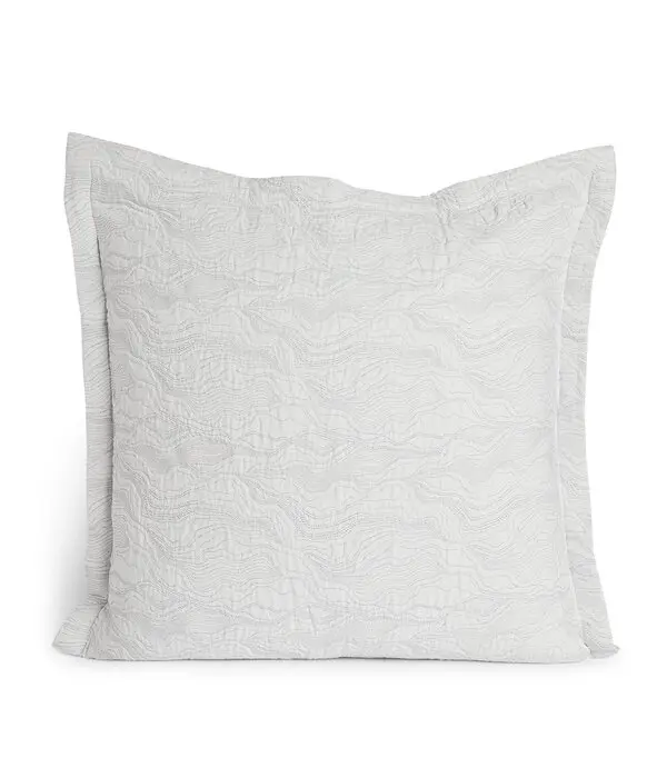 CELSO DE LEMOS Perle Pillowcase - Silver