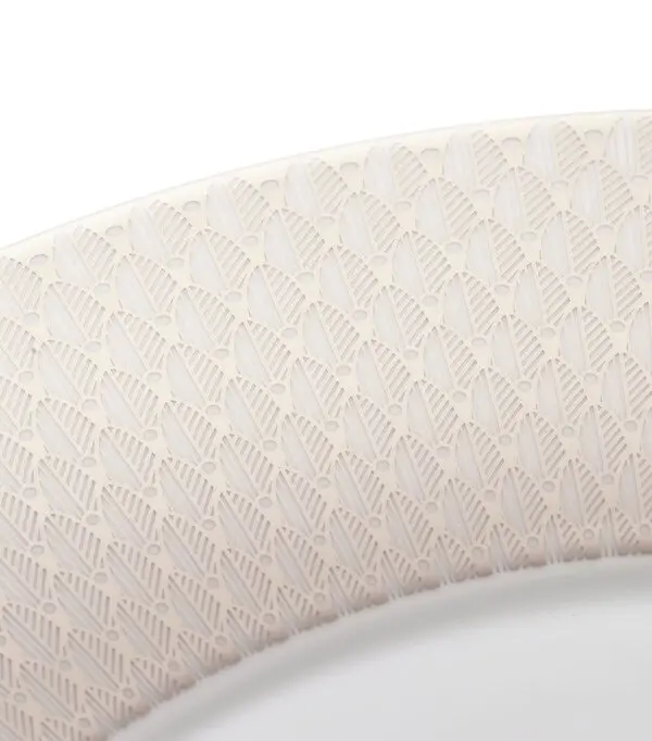 Christofle Porcelain Malmaison Platinum Impériale Underplate - Silver