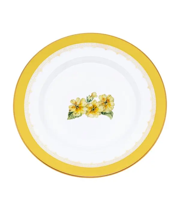 Halcyon Days Castle Of Mey Primula Plate - Yellow