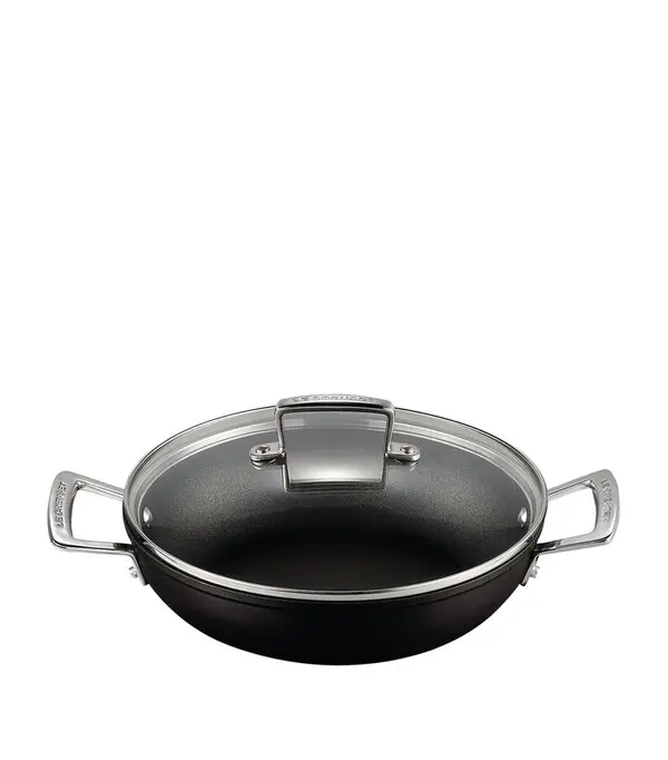 LE CREUSET Toughened Non-stick Shallow Casserole Dish - Black
