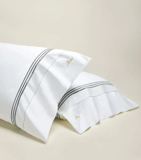 PRATESI Tre Righe Bolster Pillowcase