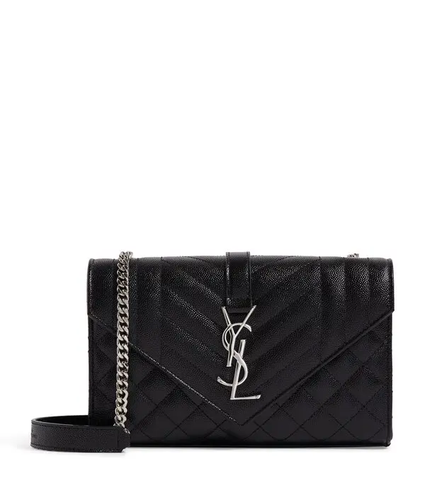 Saint Laurent Small Envelope Matelassé Shoulder Bag