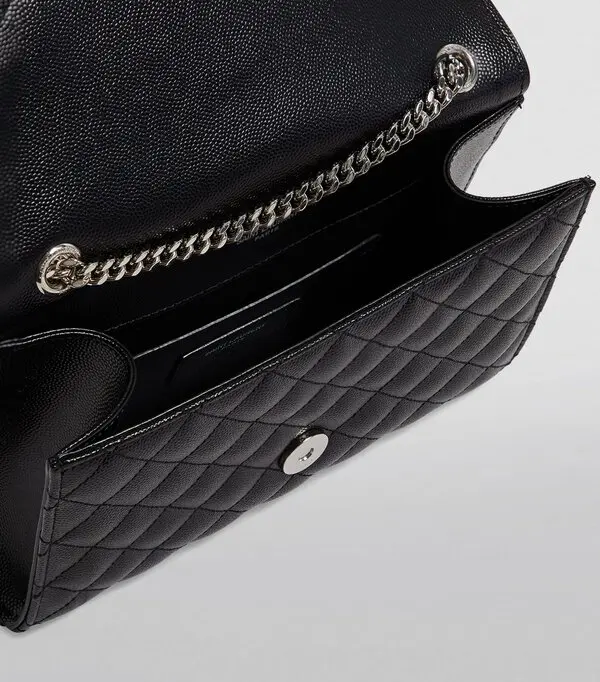 Saint Laurent Small Envelope Matelassé Shoulder Bag