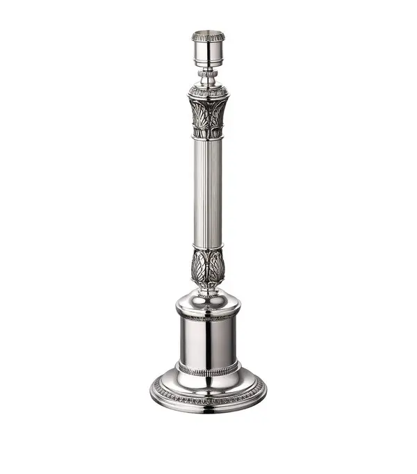 Christofle Plated Malmaison Candlestick - Silver