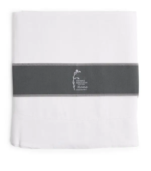 THOMAS FERGUSON Hemstitch Edge Tablecloth
