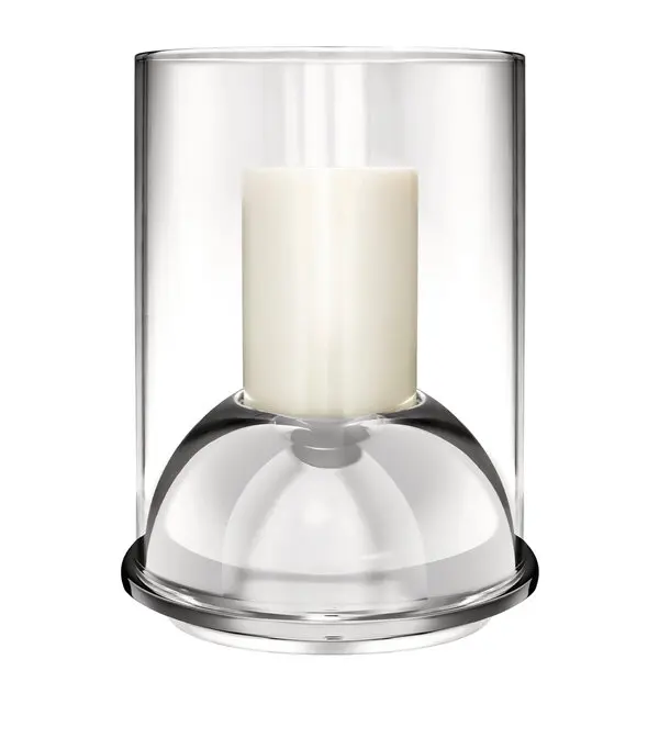 Christofle Oh De Hurricane Candle Holder - Silver