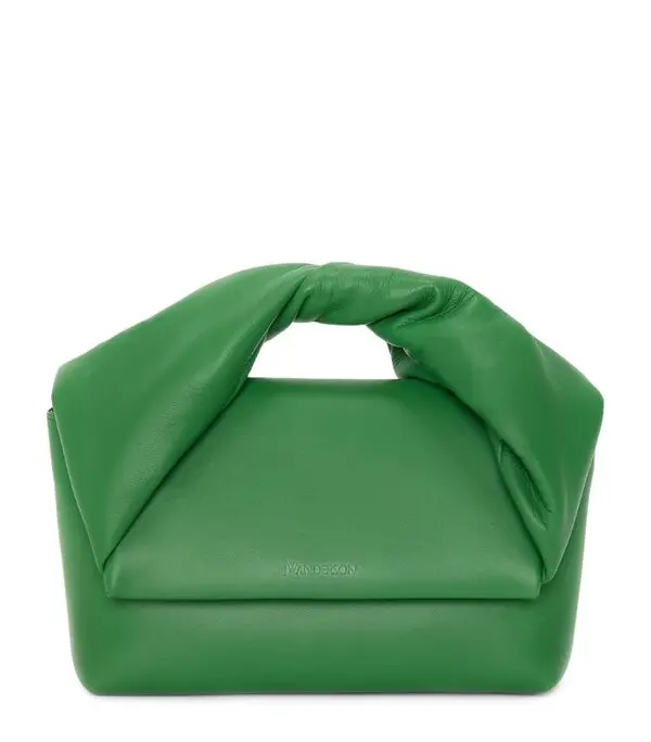 JW Anderson Medium Leather Twister Top-handle Bag